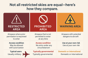 ⛔️ What Is Restricted Airspace In Aviation? A Simple Guide For Beginners